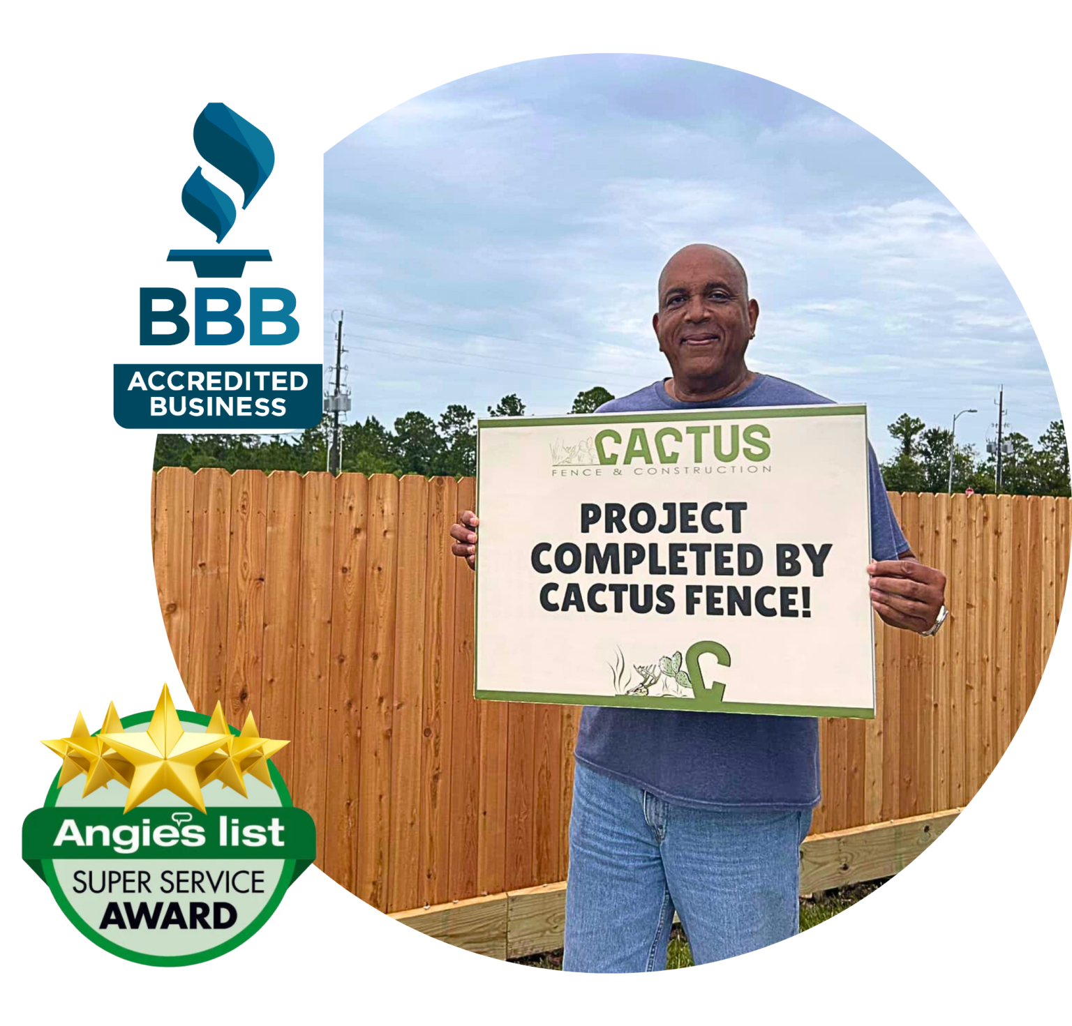 Residential Fencing, Commercial Fencing, and Gates. - Cactus Fence and ...